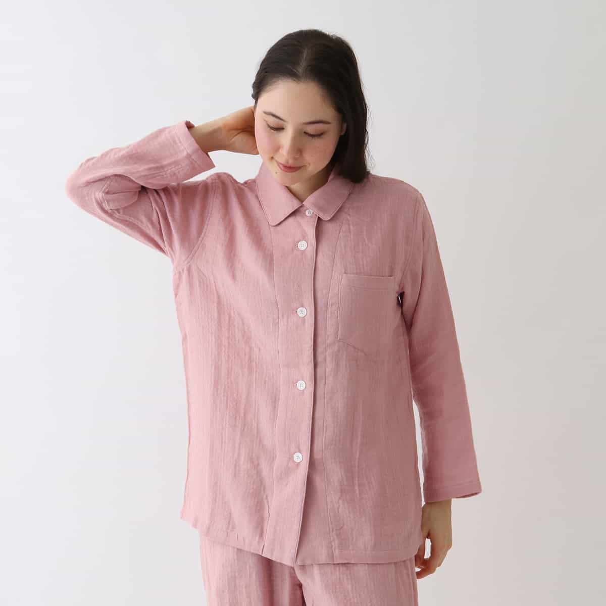 マシュマロガーゼ ベーシック レディスパジャマ（RPZ18810）-UCHINO-women（ウィメンズ）-UCHINO Online Shop