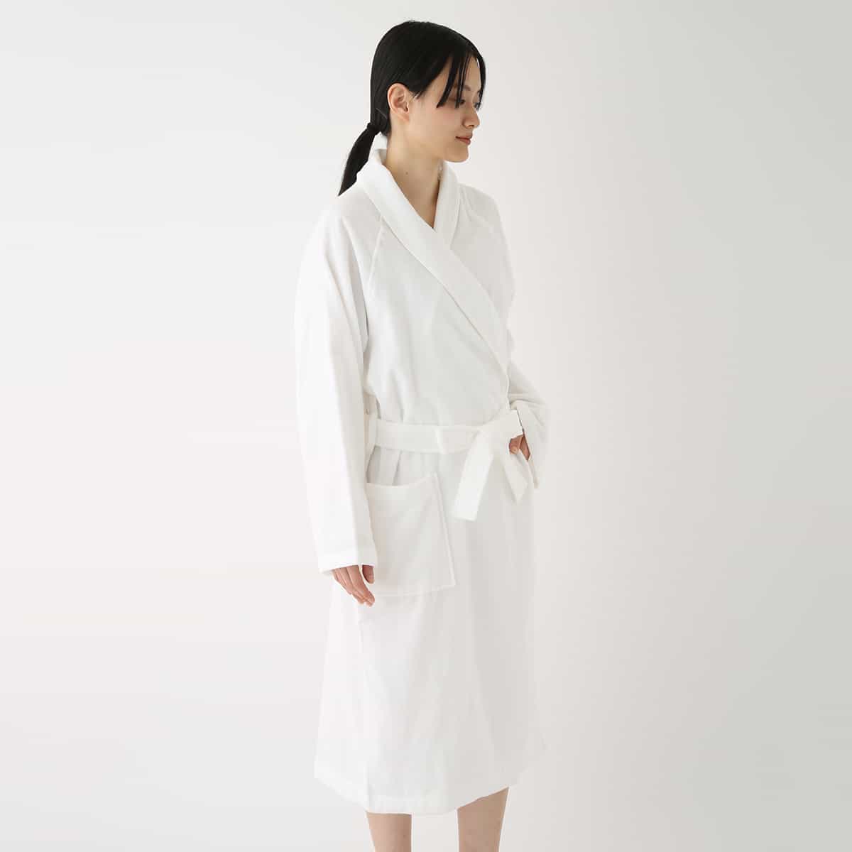 極薄やわらかヘチマローブ ユニセックス（RRZ13091）-UCHINO-UCHINO Online Shop